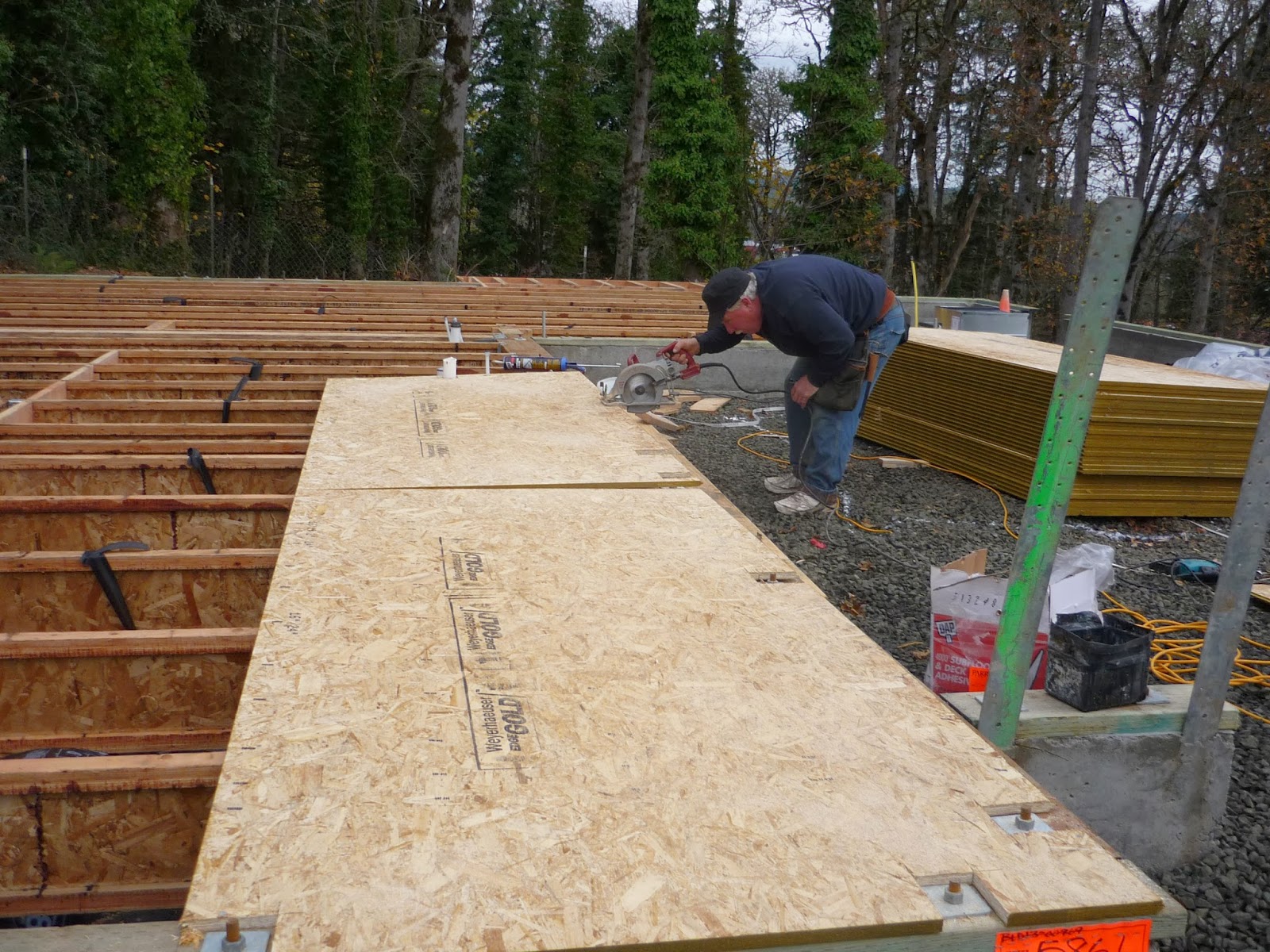 Sparrow Hill House Project: First Storey Flooring