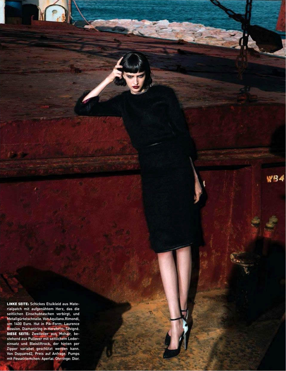 Agata Rudko by George Katsanakis Magazine Photoshoot For Madame Germany ...