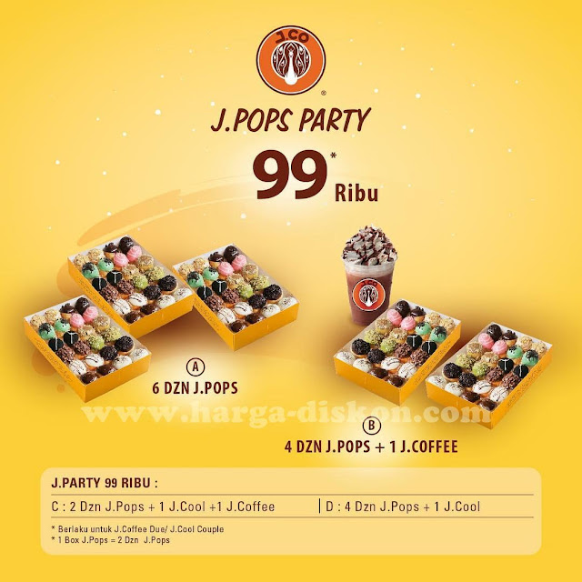 Untuk store JCO yang tidak menyediakan JCronut, berlaku promo J.POPS ...