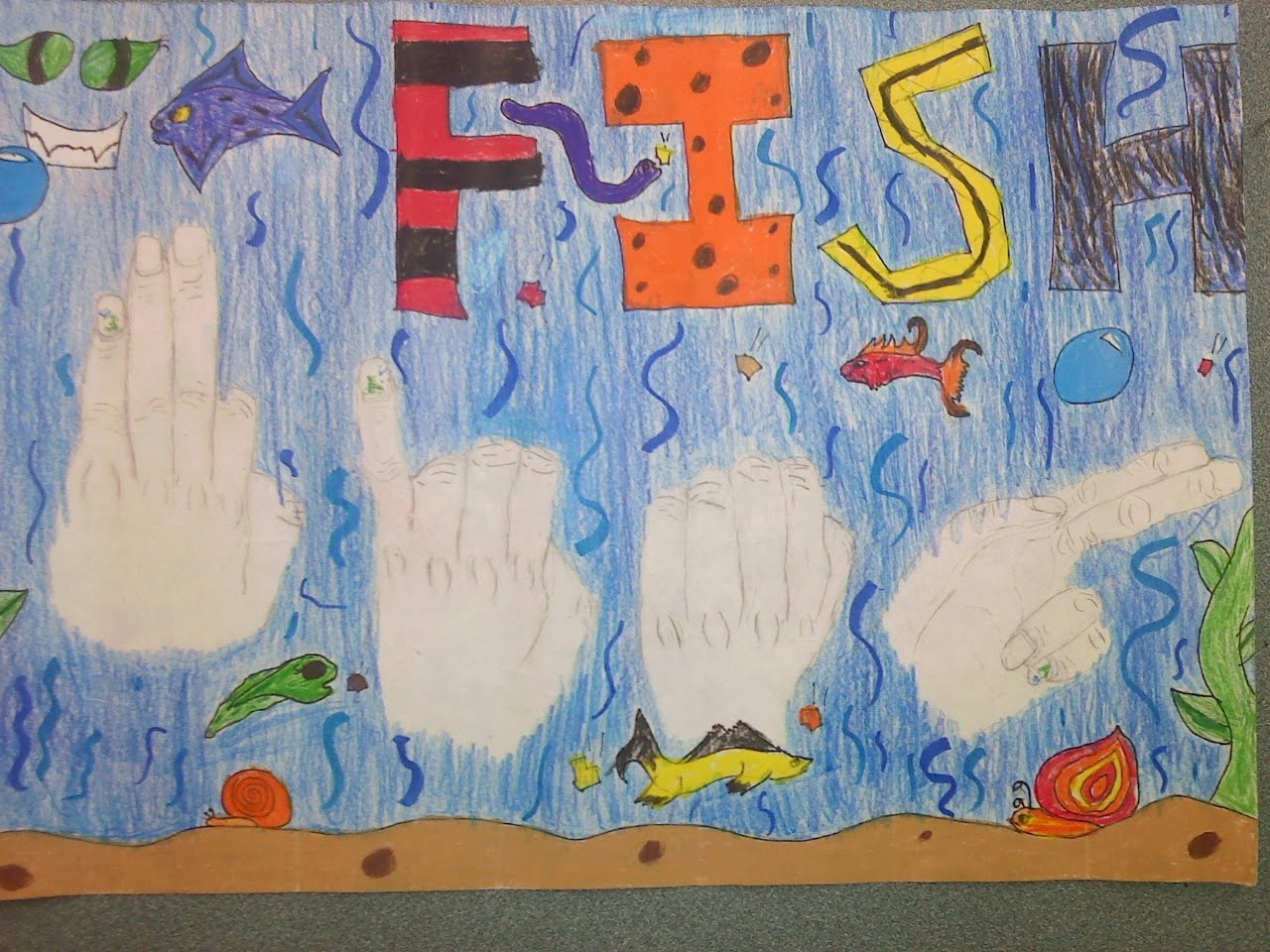 FCJHS Art Gallery: Sign Language