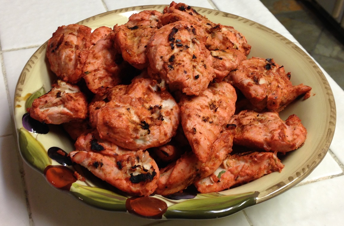 chef maharaja's delectible delights: boneless tandoori chicken