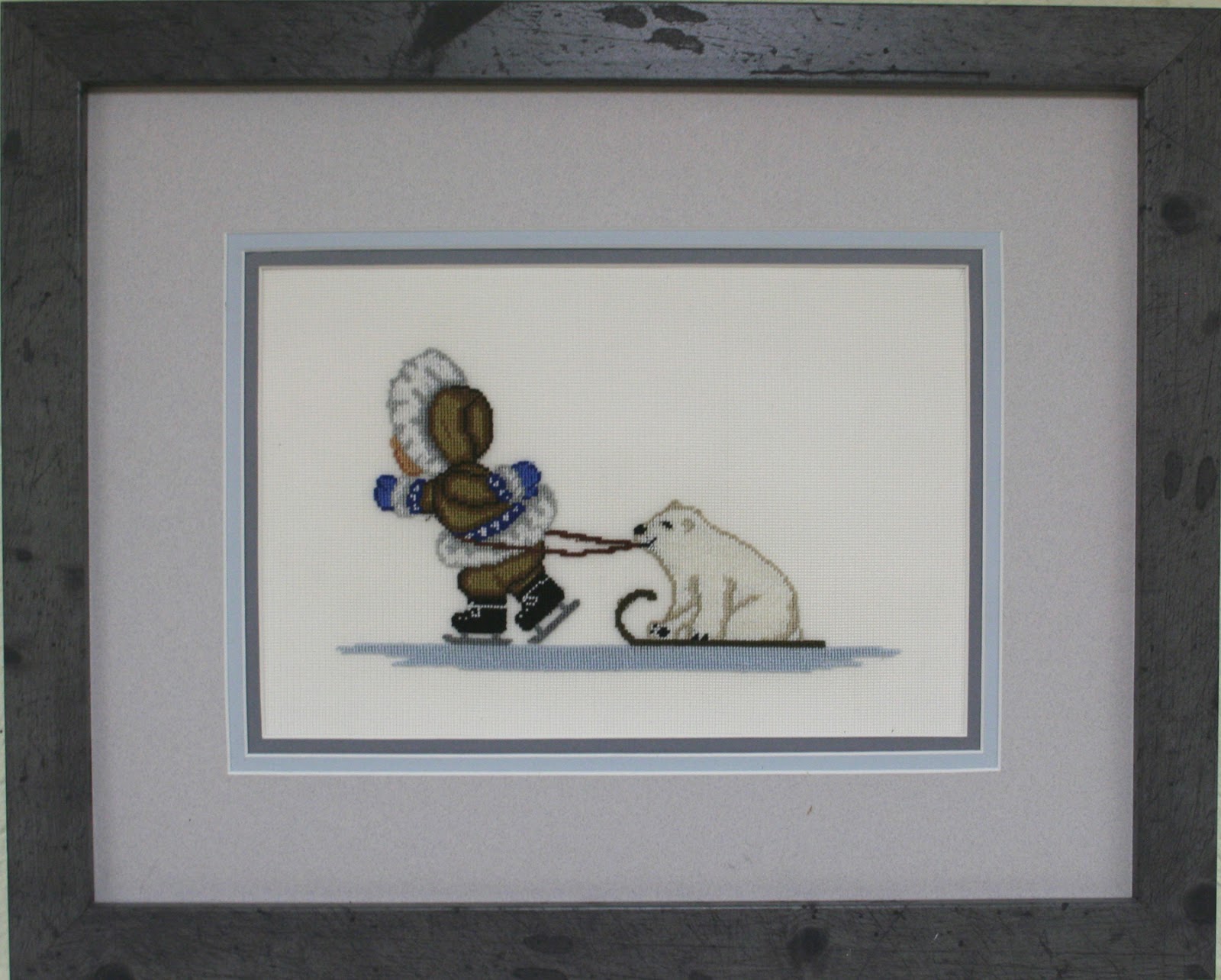 Kathrin's Blog: Cross stitch vs. Petit point