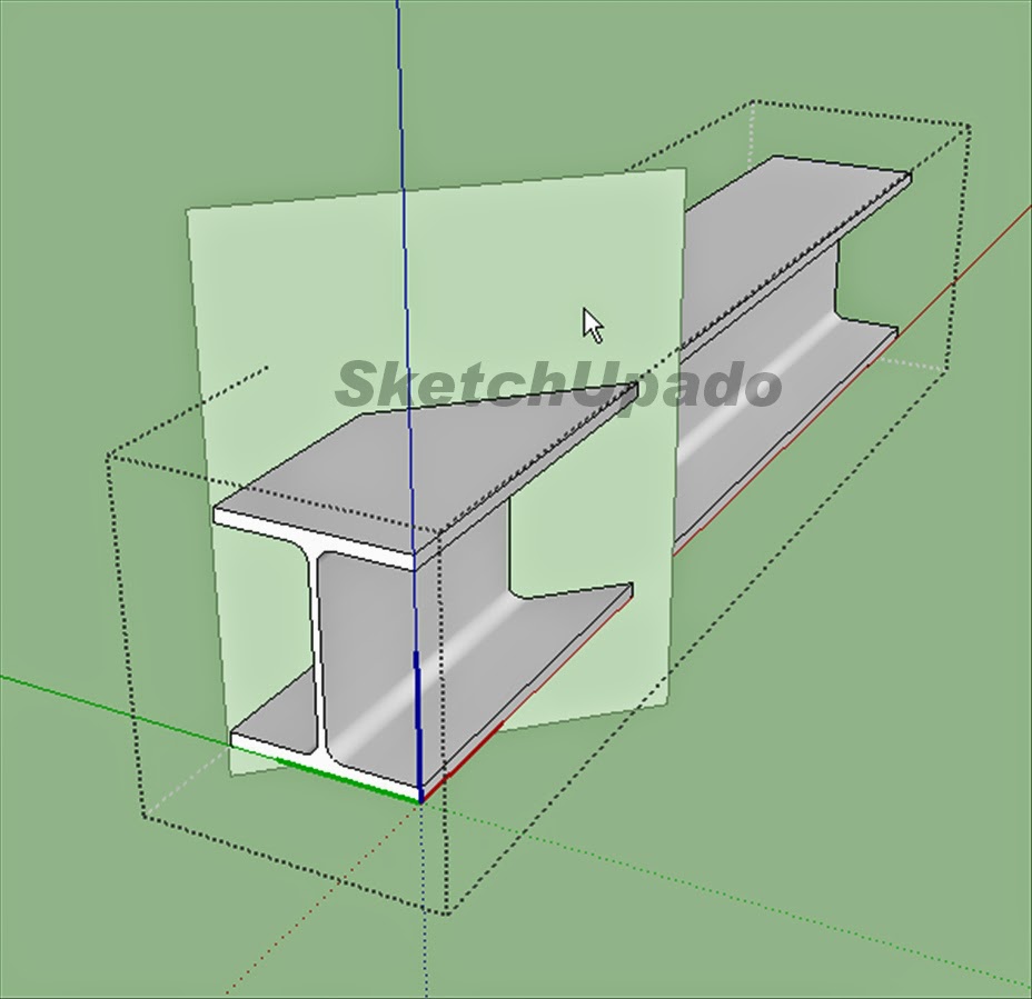 SketchUPado: Intersecciones entre elementos.