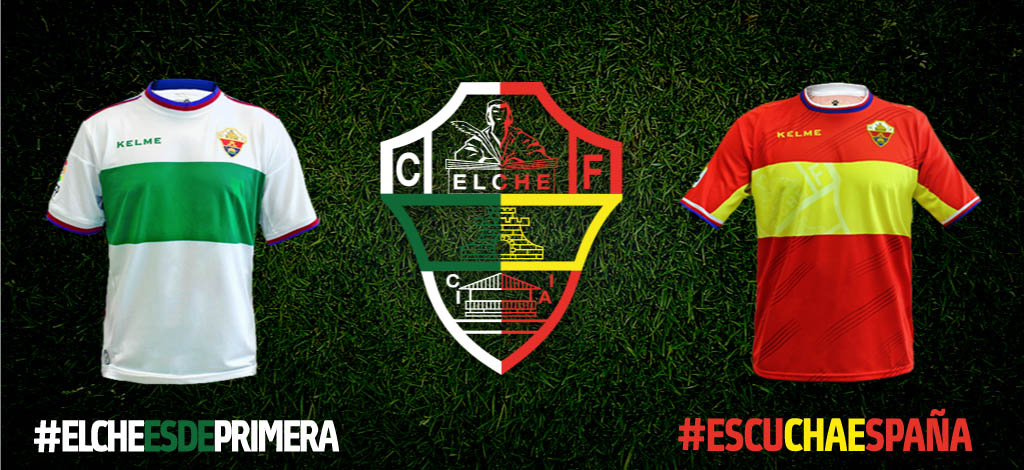 New Elche Kits Released - Elche 15-16 Away Kit Flies the Spanish Flag ...