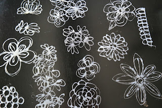 Artful Play: DIY Hot Glue Stencils
