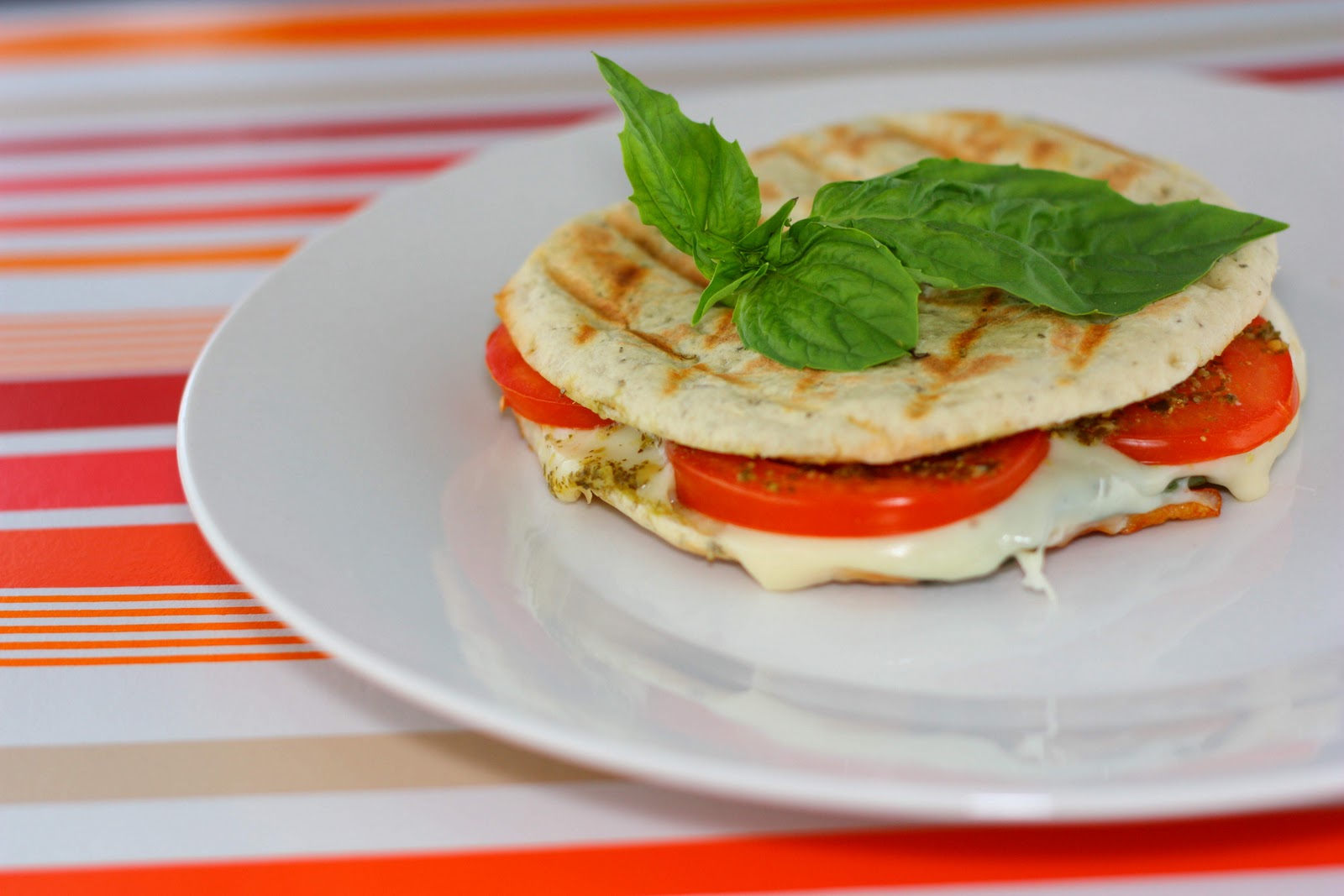 Recetarios: Sandwich caprese