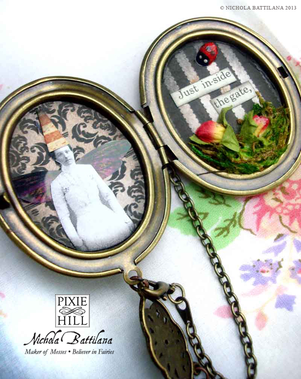 Pixie Hill: Fairy Lanterns, Fancy Brooch & Half Sheet Freebie