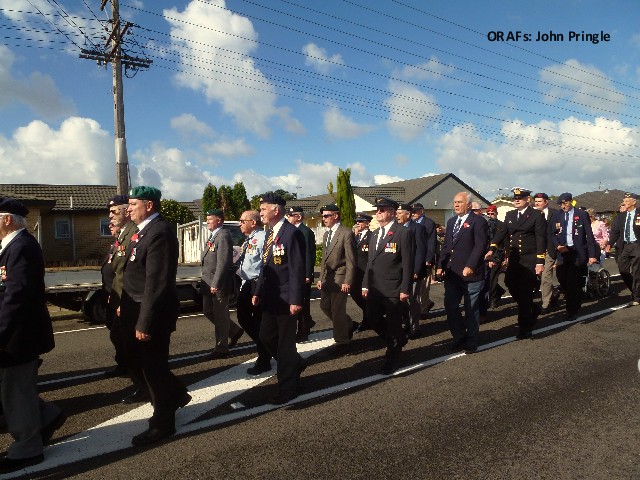 Reunions of the Rhodesian Forces: Anzac Parade, Auckland New Zealand 2013