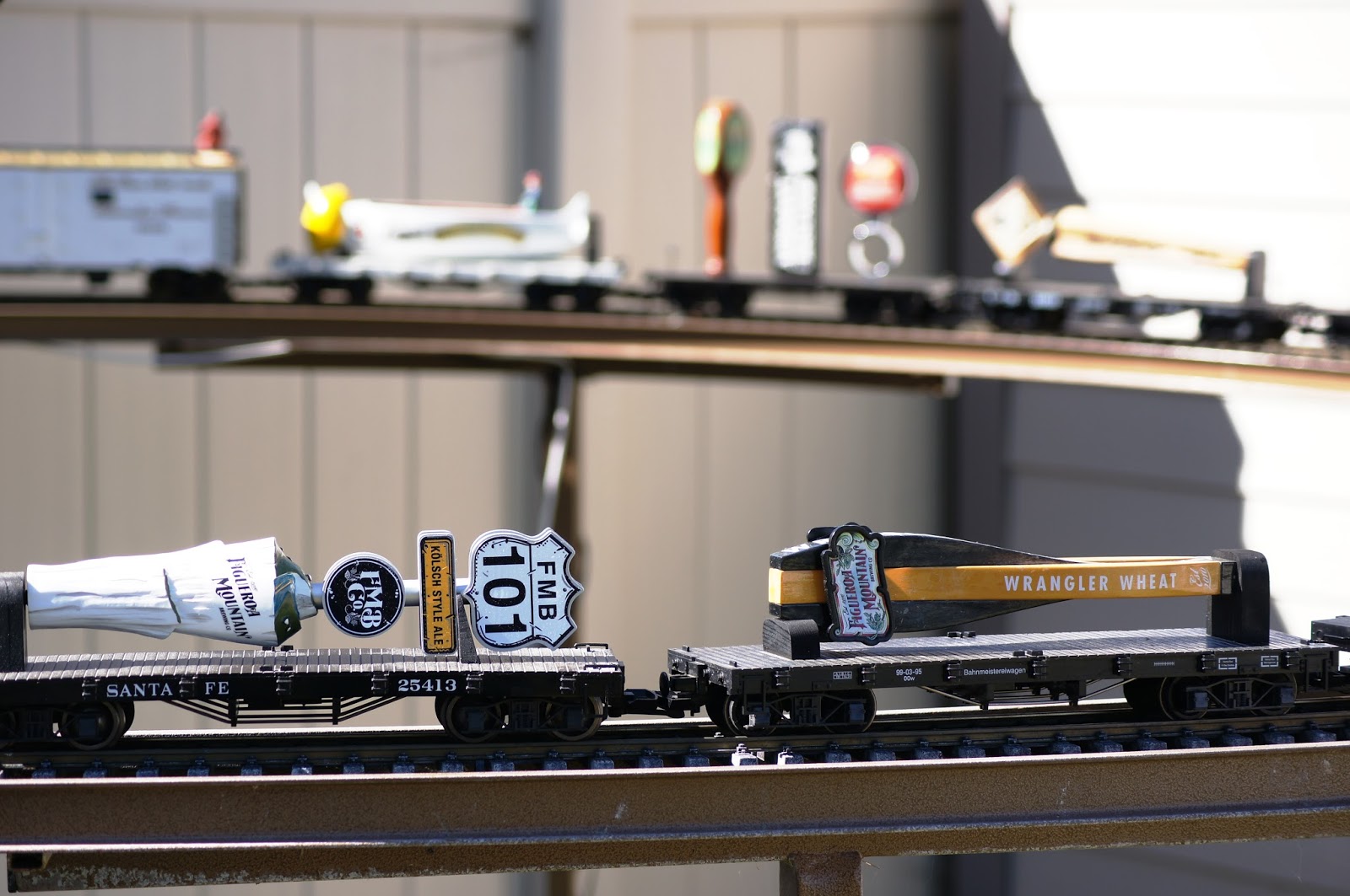 GrandpaLand Railroad: Steam Locomotives and the Beer Train