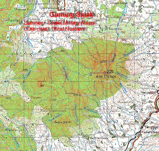 Cantigi Peace: Peta Topographi Gunung Salak