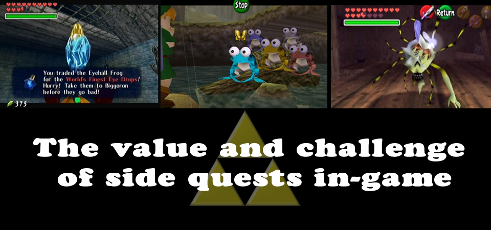The value and challenge of side quests in-game. ~ A Bit of Geek