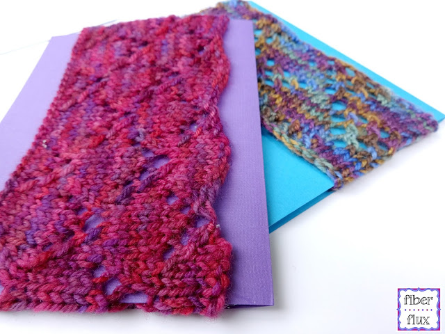 Fiber Flux: How To Make Yarn Swatch Notecards!