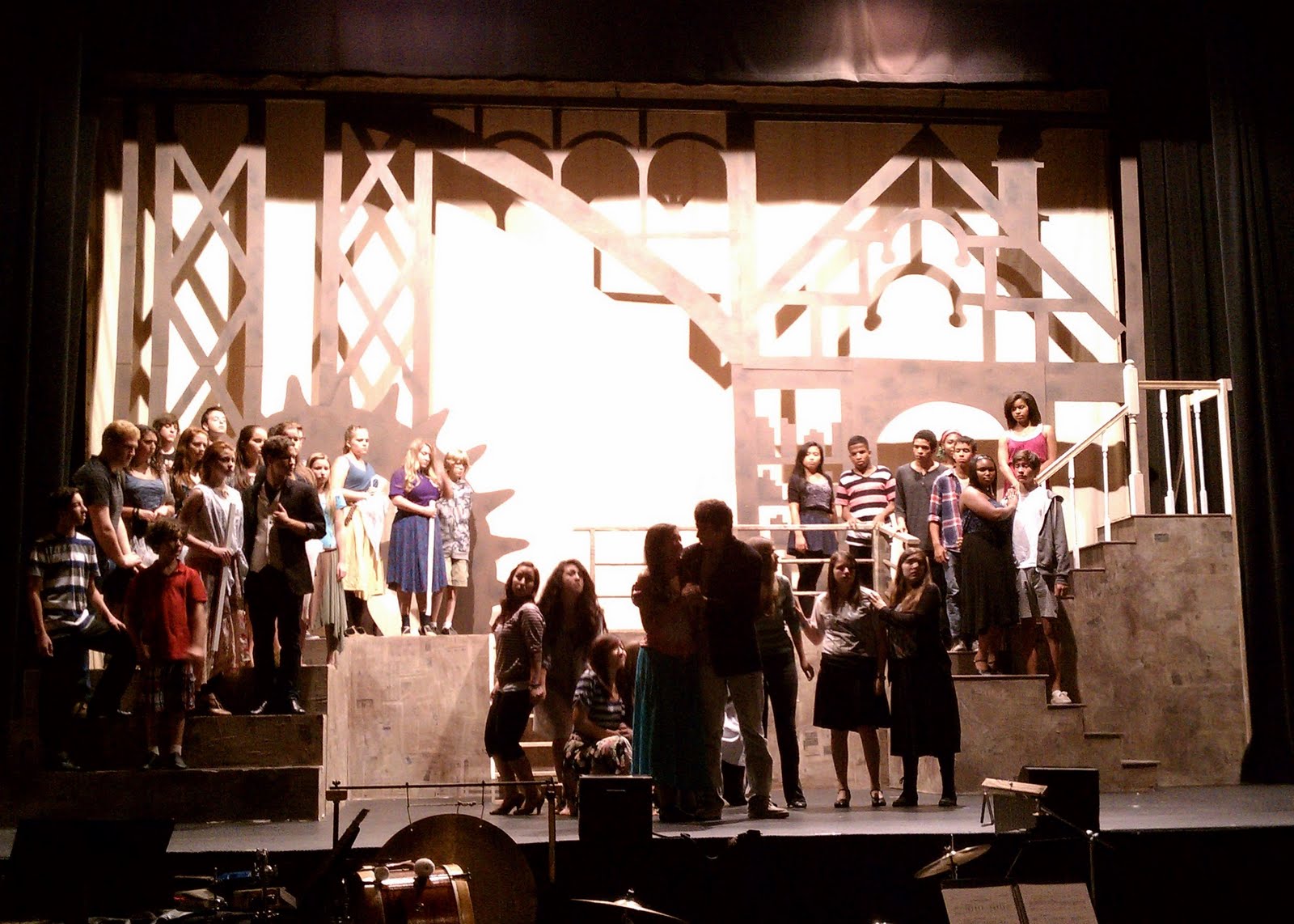 The Dramaturgy Blog for RAGTIME: Set design, lighting, and photos... oh my!