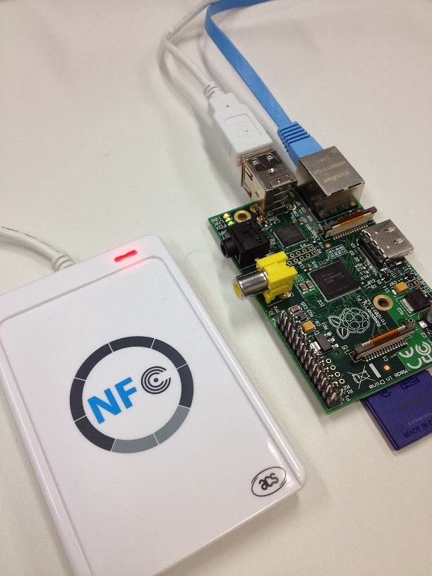 Enjoy RFID: Raspberry Pi で NFC