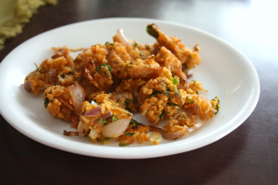 Leftover Rice Pakodas | Cooking with Leftovers | Step by Step Recipe