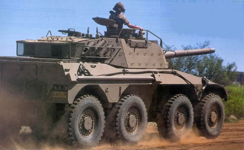 Desarrollo y Defensa: Caza tanques Rooikat