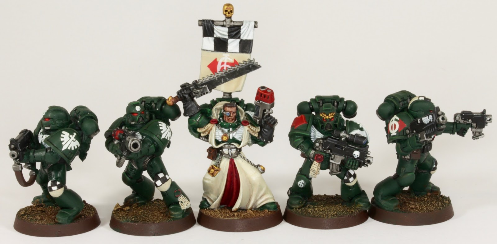Colorblind Painter: Dark Angels 4th Company