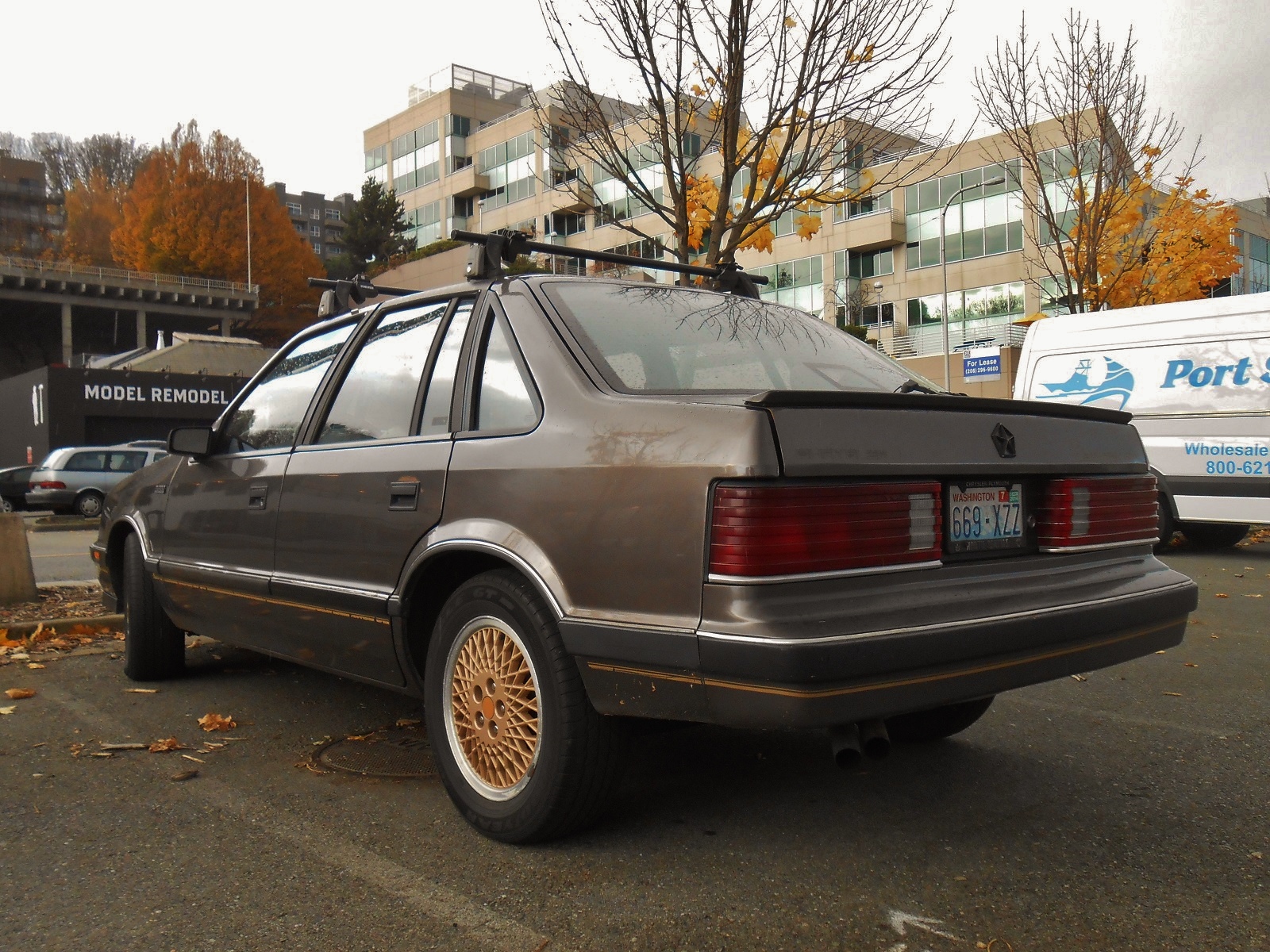 Seattle's Parked Cars: 1989 Chrysler LeBaron GTS