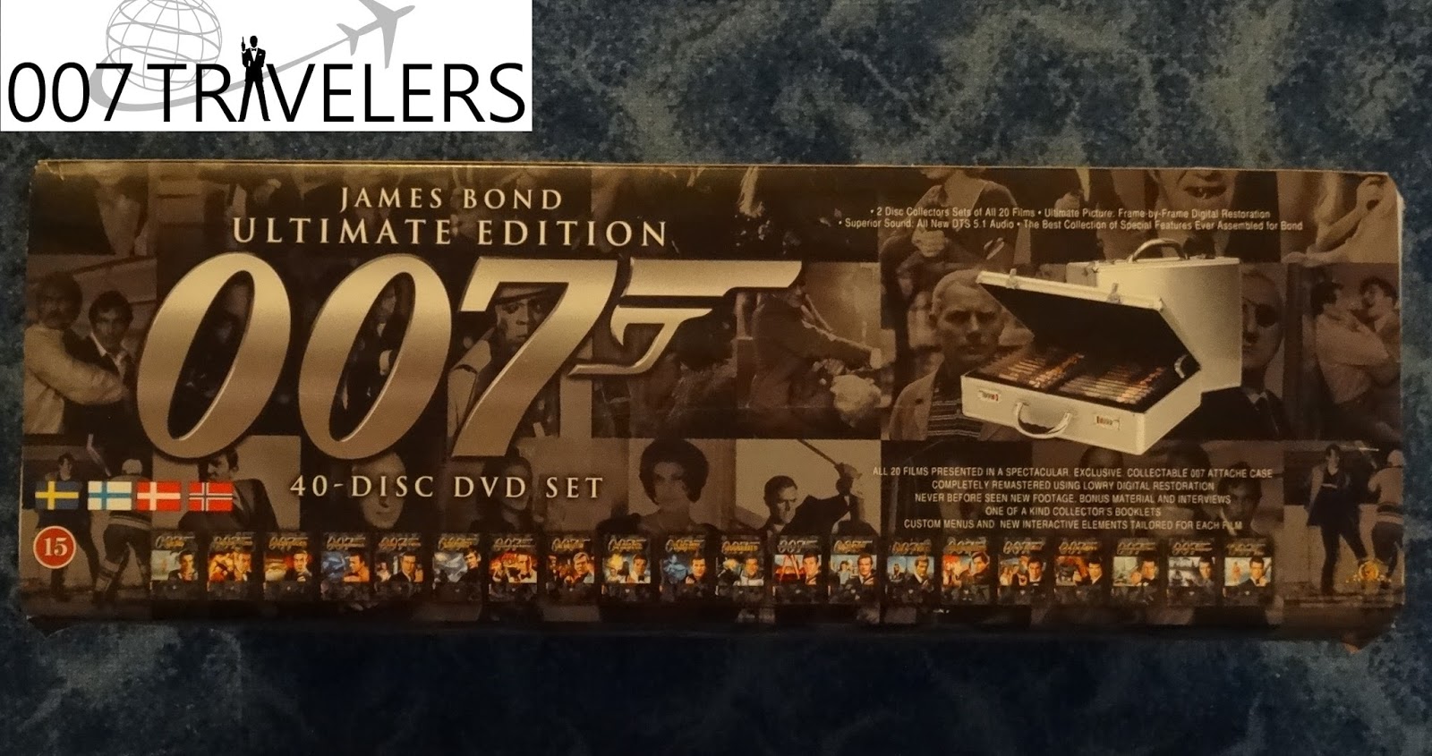 007 Item: 007 DVD suitcase - 007 Travelers