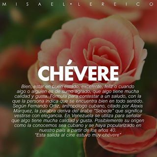 Campamento Terecay Blog: ¿De dónde viene lo chévere de los venezolanos?