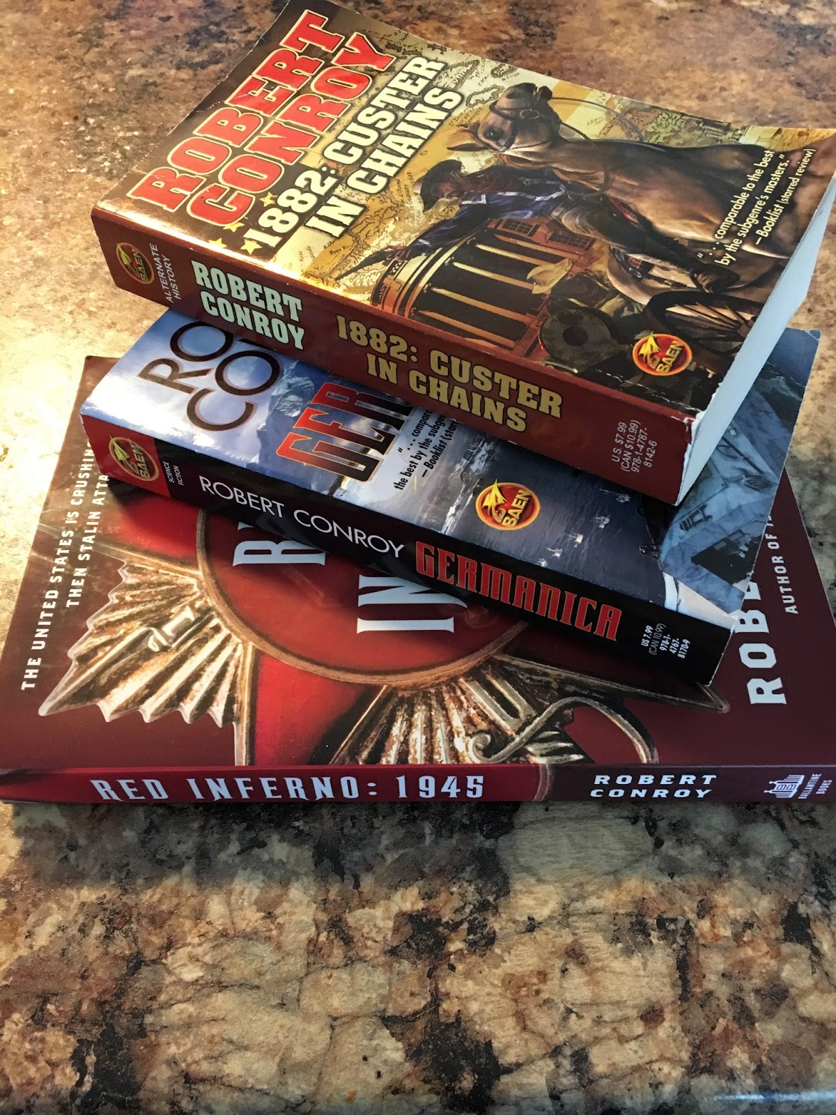 Somerset House Press: Book Review: Three Books by Robert Conroy