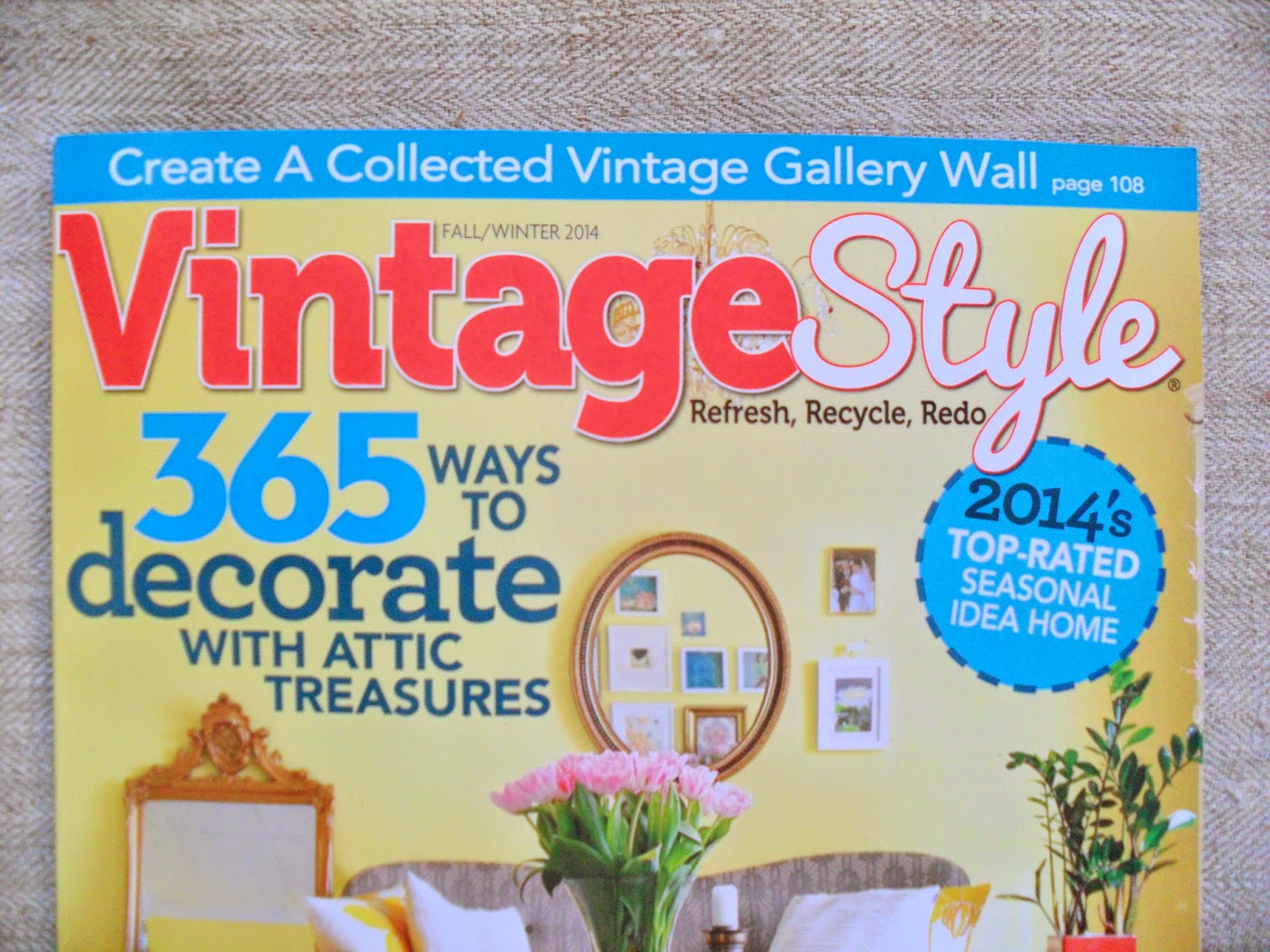 must love junk: I'm In Vintage Style Magazine!