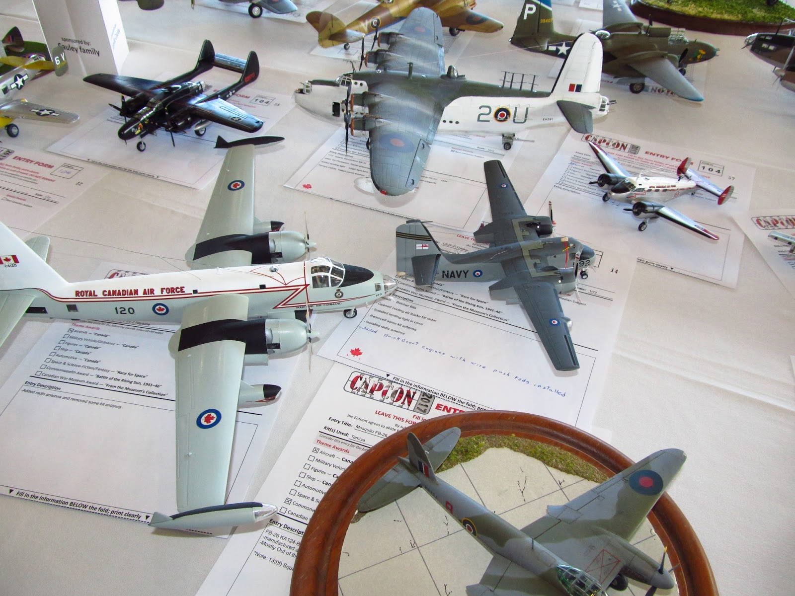 IPMS Ottawa - Monthly Plastic Model Contests: CAPCON 2017 - AIRCRAFT