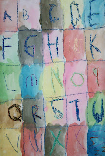 WE (heart) Art: Jasper Johns ABC Art (Kindergarten)