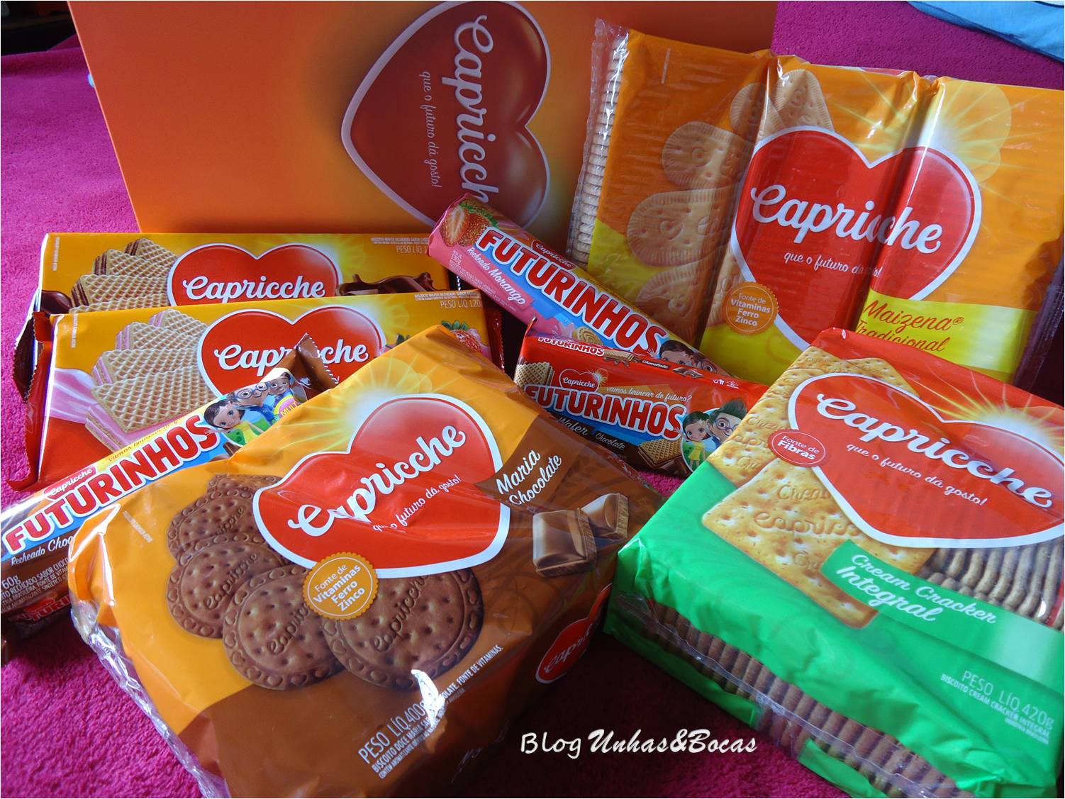 Unhas&Bocas: Presskit Capricche - Uma deliciosa surpresa