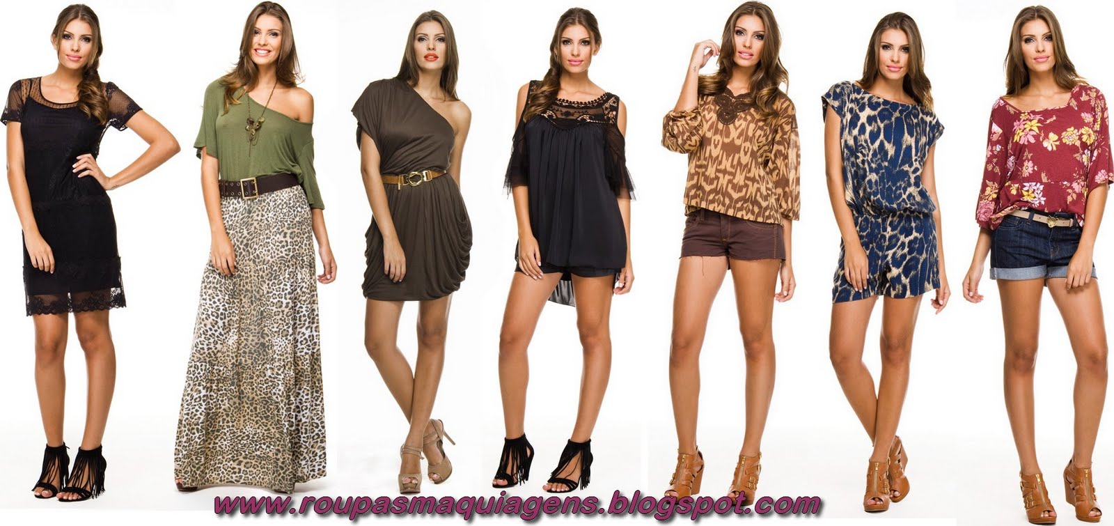 AÍ VAI MAIS UMA COLEÇÃO DE ROUPAS. ESSAS SÃO DA MARCA LOTI.CLIQUE NA ...