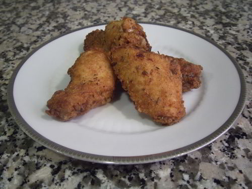 Pollo frito crujiente
