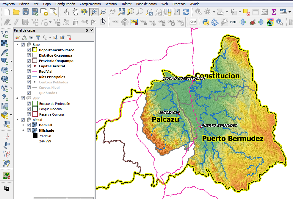 BLOG CARLOS CARBAJAL : Empleando coberturas Geopackage en QGIS
