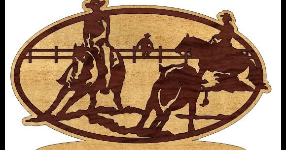 Scrollsaw Workshop: Cowboy Art Scroll Saw Pattern.