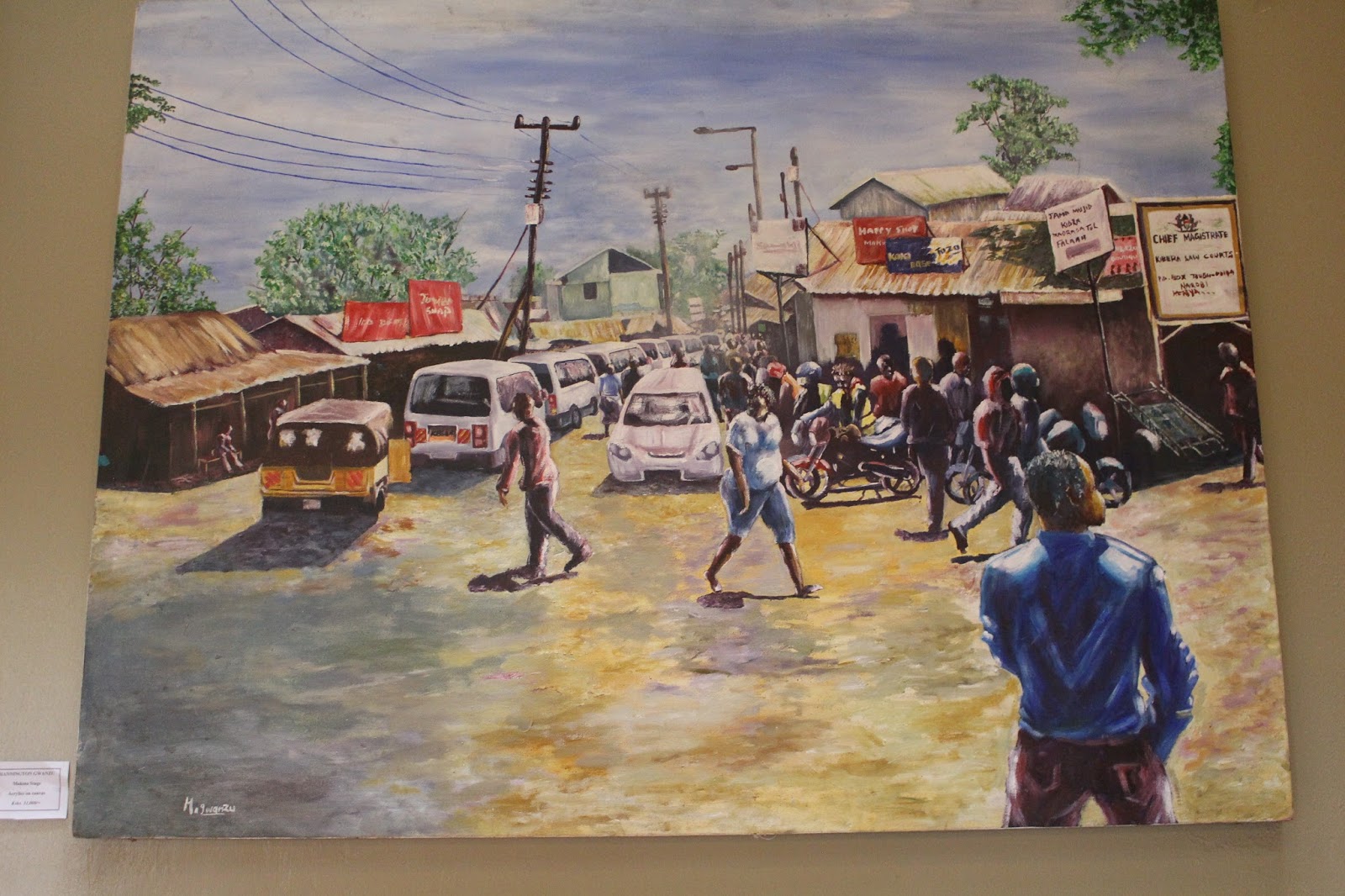 Kenyan Arts Review: TOM SIAMBEY FINDS NEW SPACES TO SHARE KENYAN ART