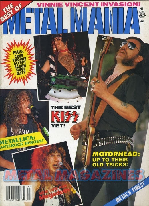 METAL MAGAZINES: METAL MANIA (USA)