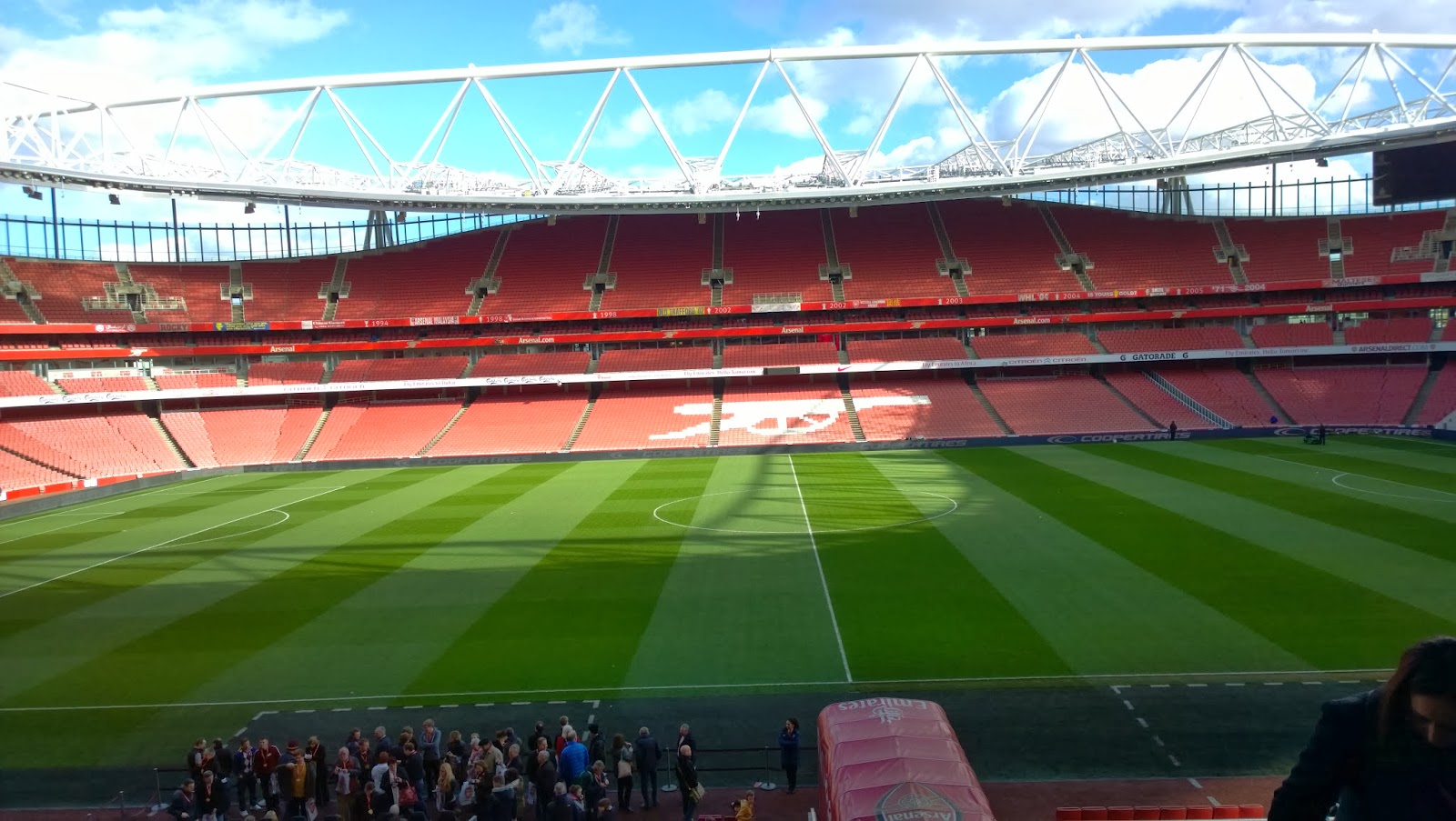 JP in england: Arsenal and Chelse stadium visits