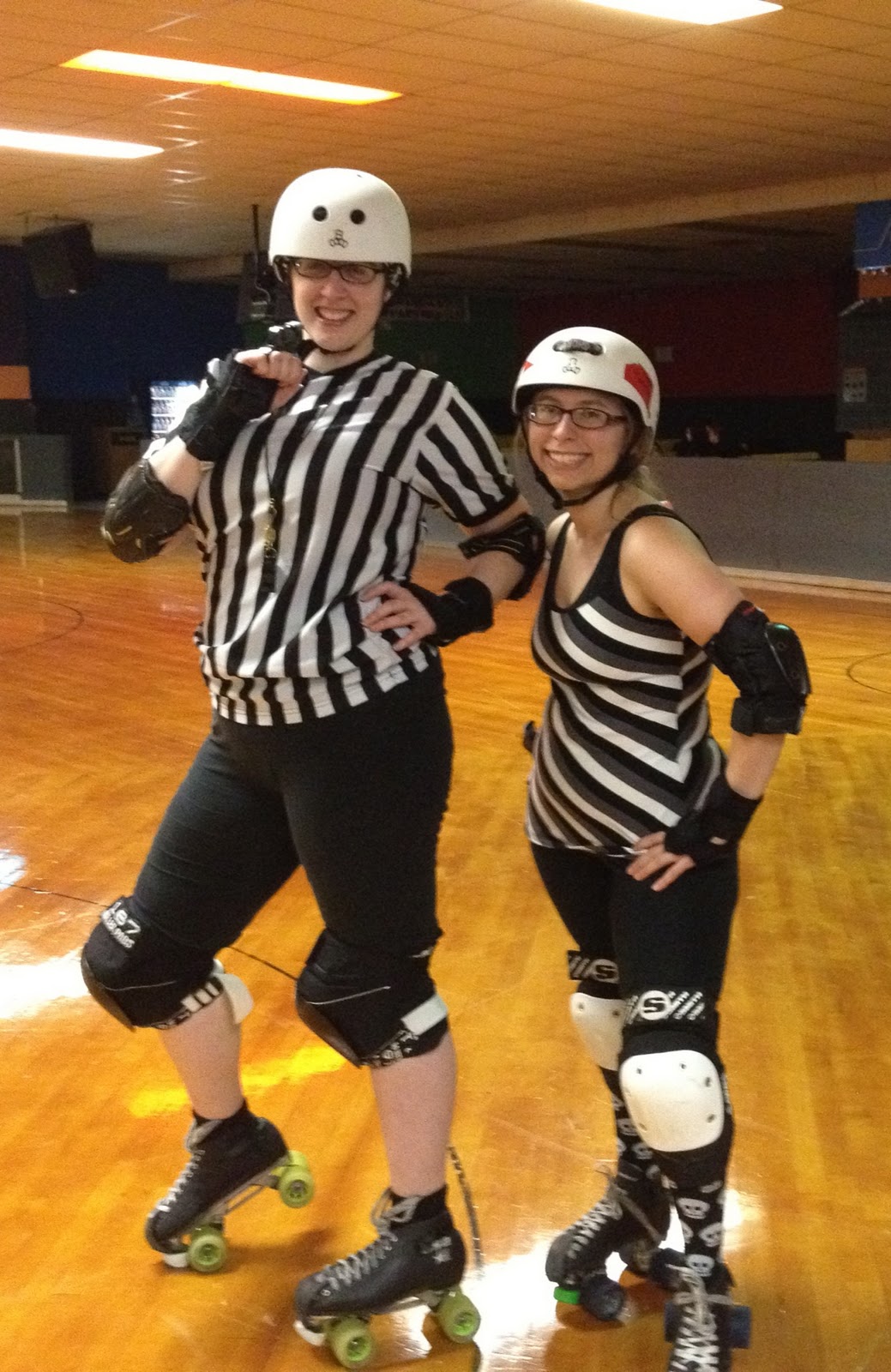 Hellions of Troy Roller Derby: The time I tried roller derby refereeing