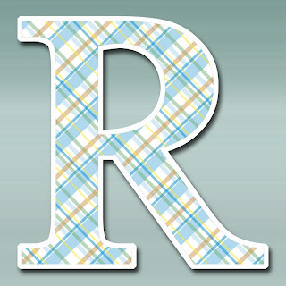 GRANNY ENCHANTED'S BLOG: "Blue-Tan Plaid" Free Scrapbook Alphabet