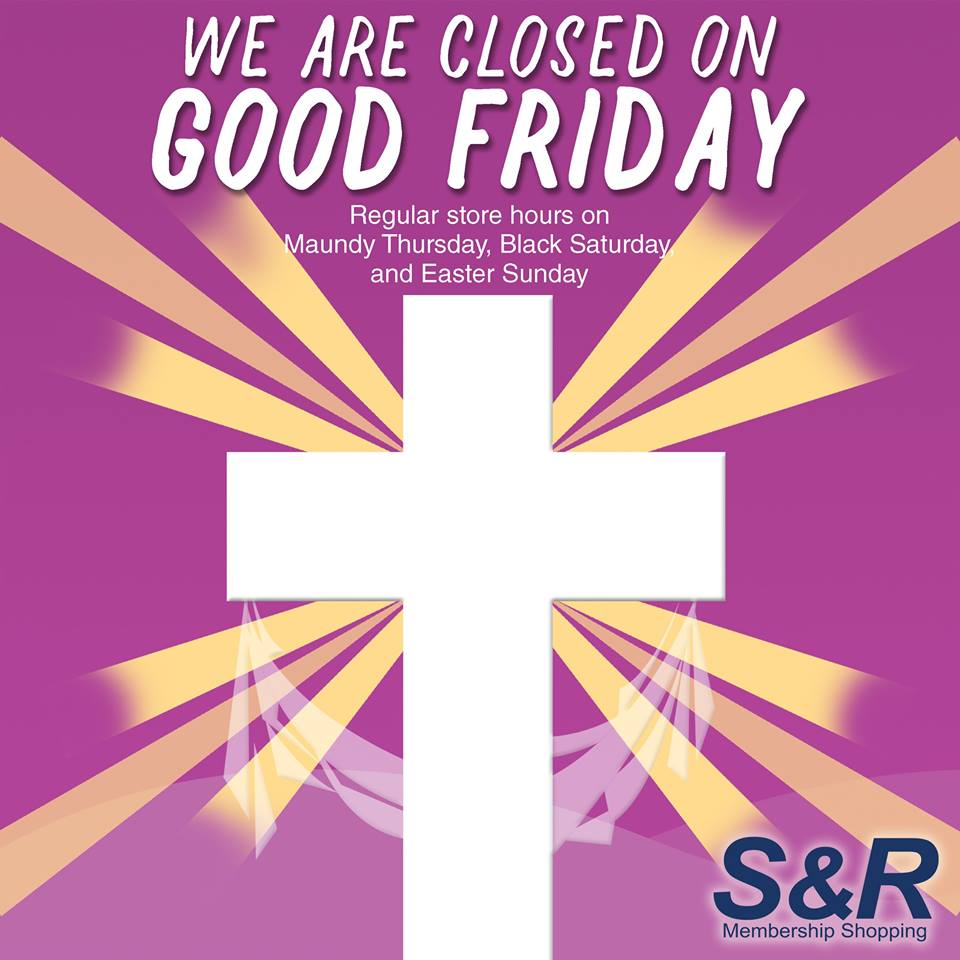 Manila Shopper: Holy Week / Lenten 2017 Schedule of Malls, Supermarkets ...