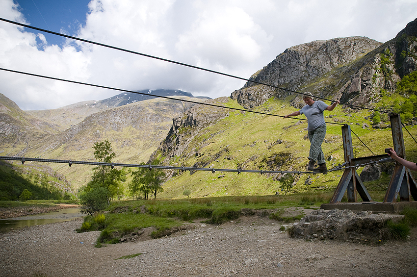 Around Scotland: GLEN NEVIS & STEALL FALLS