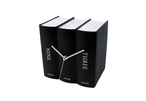 Table Clock Book | Blue Ant Studio