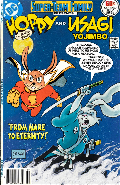 Super-Team Family: The Lost Issues!: Hoppy the Marvel Bunny and Usagi ...