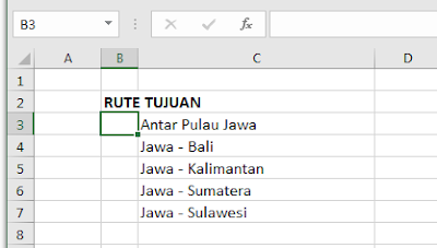 Membuat Tombol Pilihan Microsoft Office Excel 2016