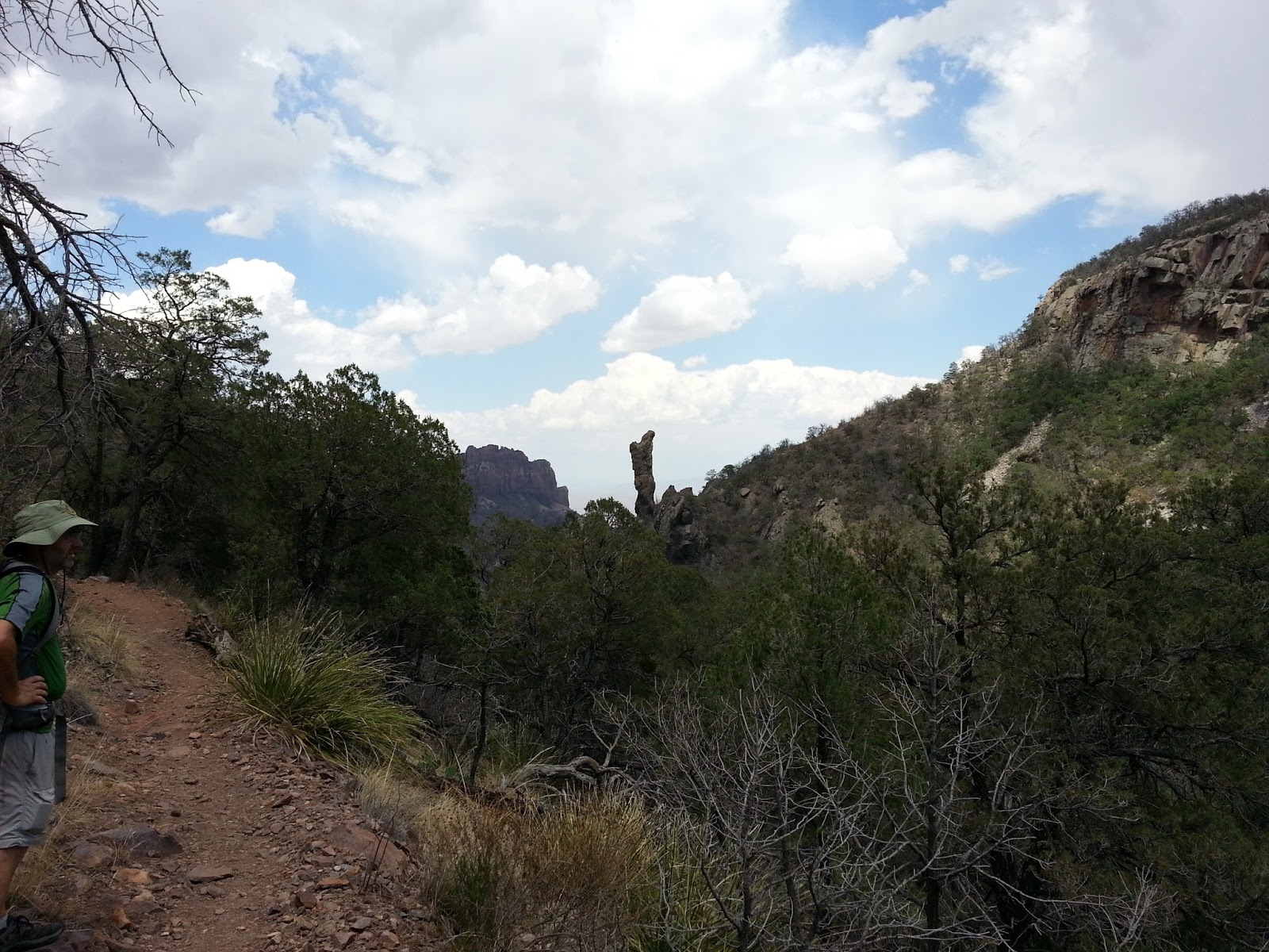 2 Backpacks, 2 Bikes, a Van and a plan..: South Rim Trail - Chisos ...