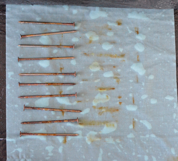 Rose Hughes - Quilt Artist: Rusting Fabric - Getting Started Tutorial