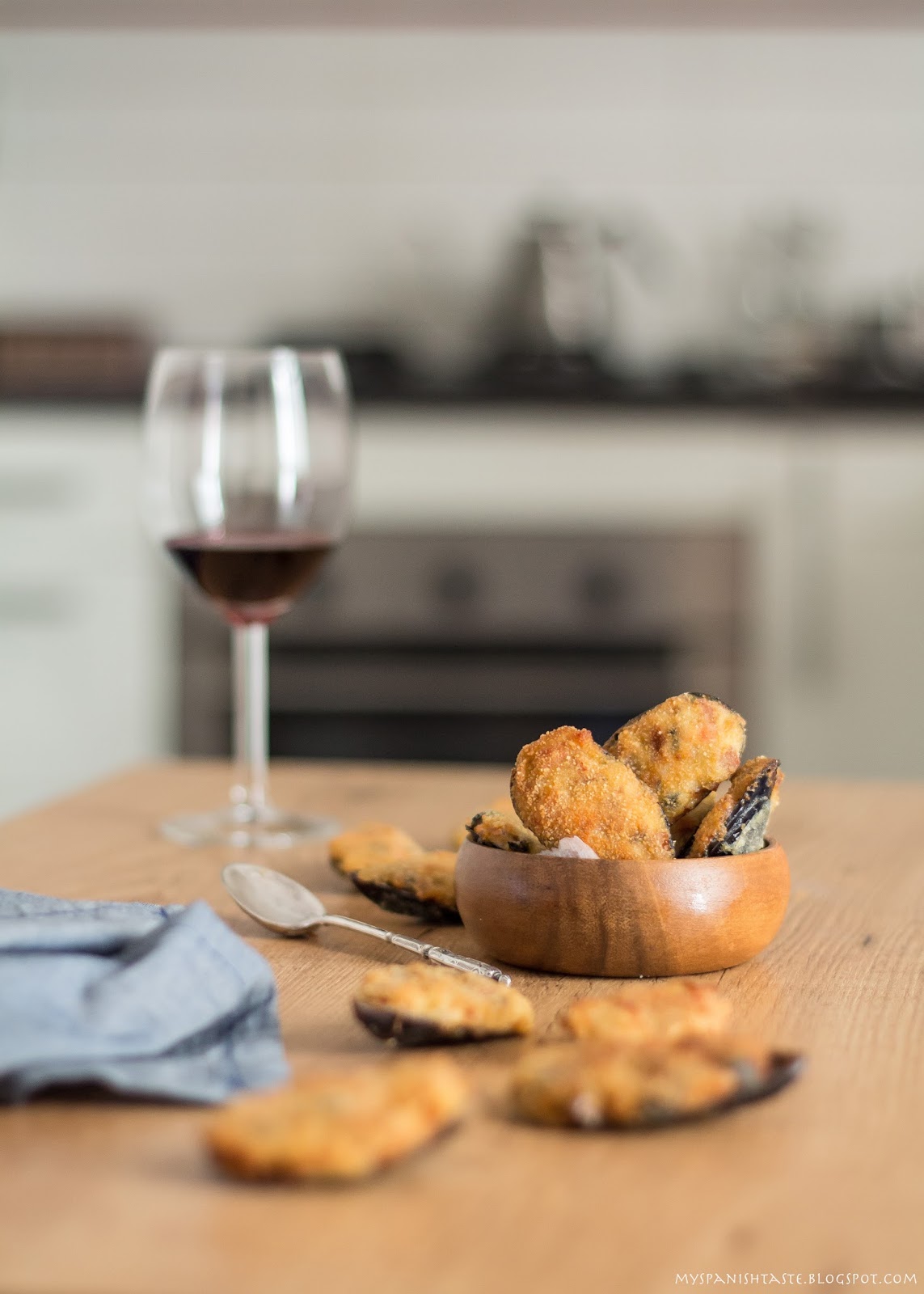 My Spanish Taste: Stuffed and breaded mussels