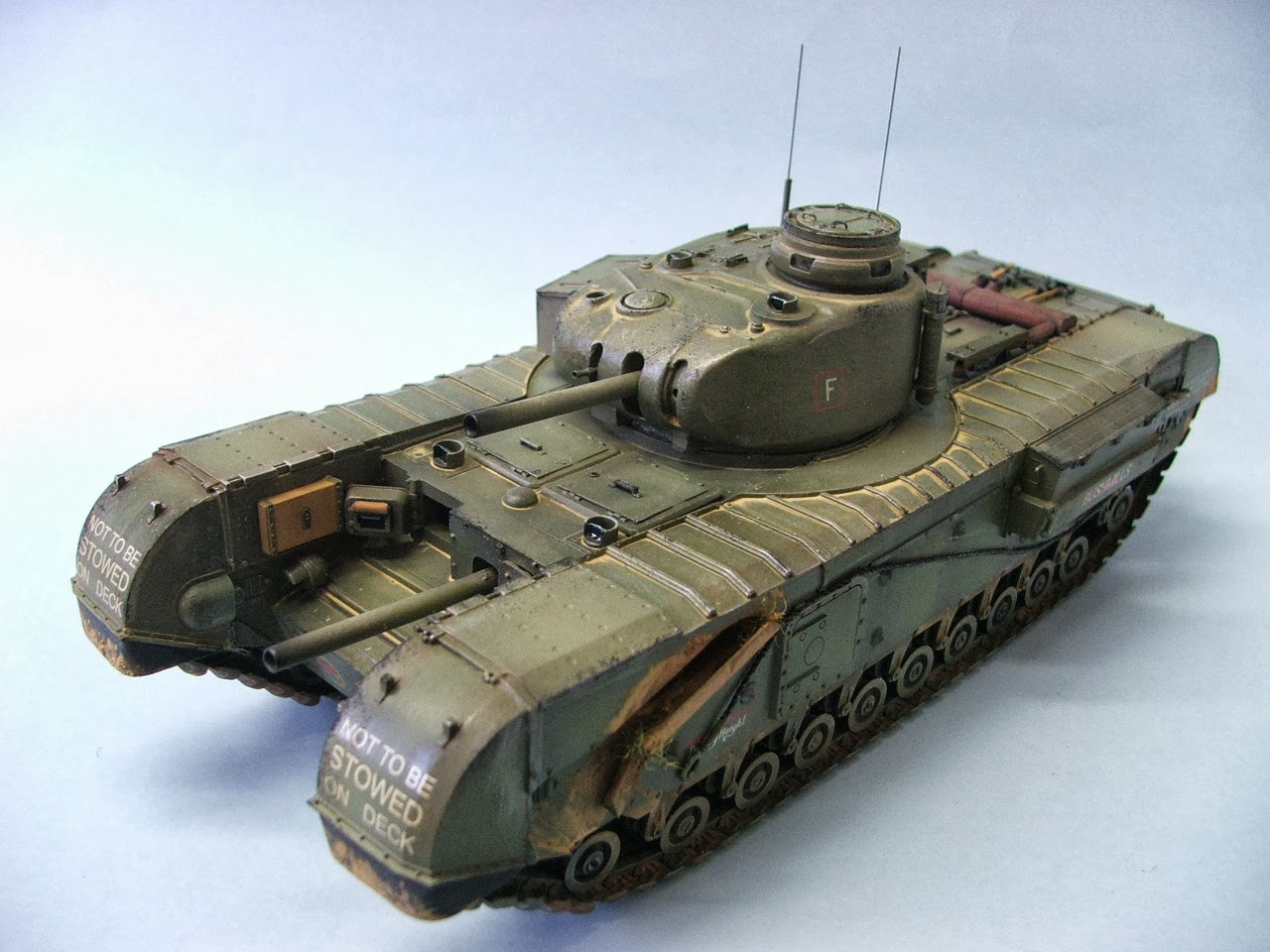 Panzerserra Bunker- Military Scale Models in 1/35 scale: Churchill Mk ...