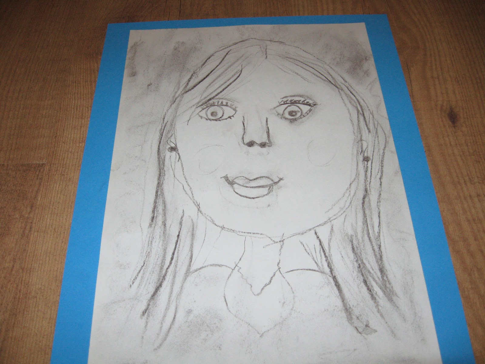 Juffertje-int-groen: Portret en Zelfportret - 1