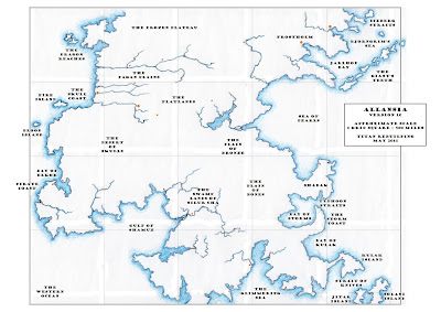 Fantasy Game Book: Geography of Allansia