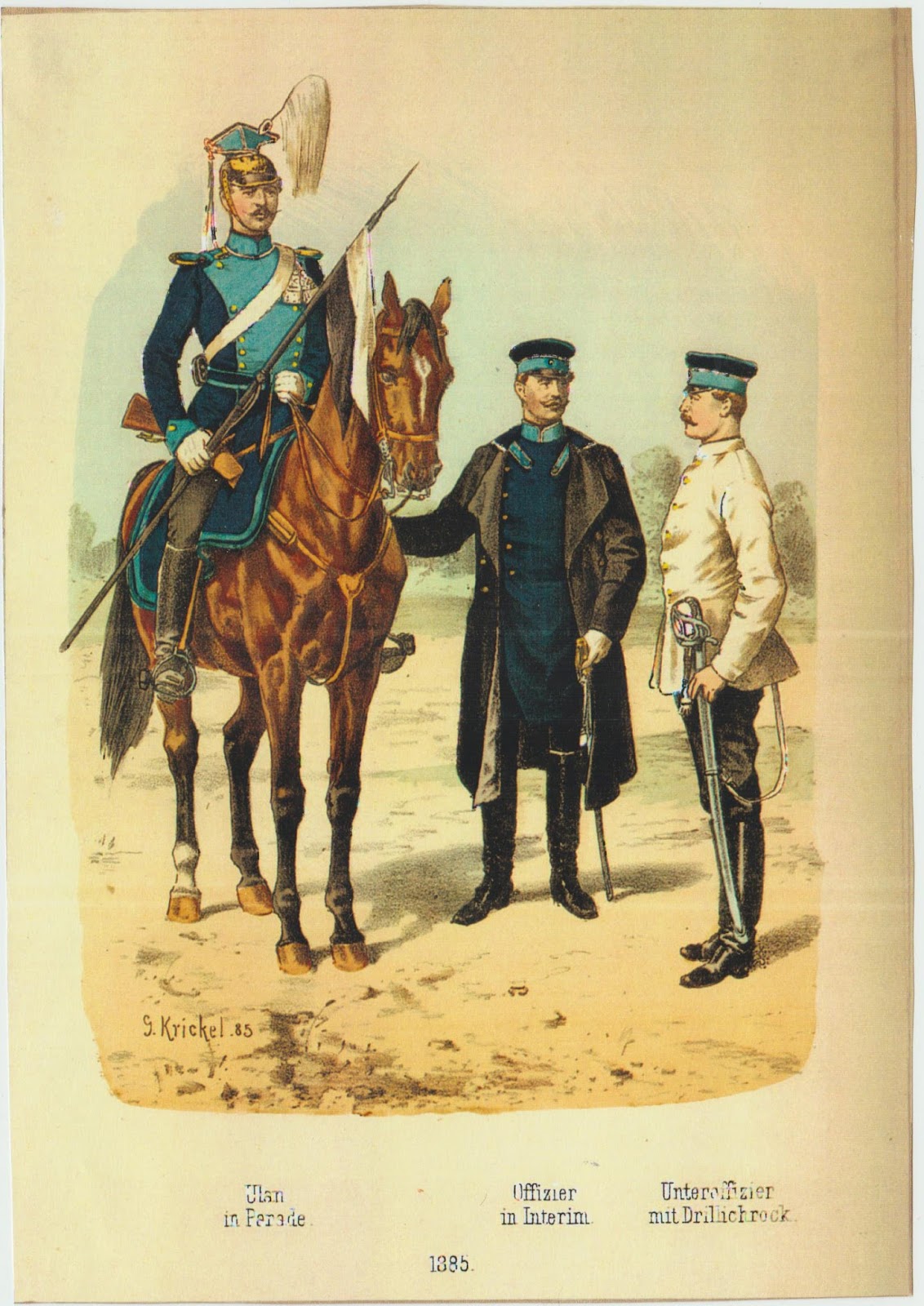 Litthauisches Ulanen Regiment Nr.12: Uniform , Ausrüstung und Bewaffnung